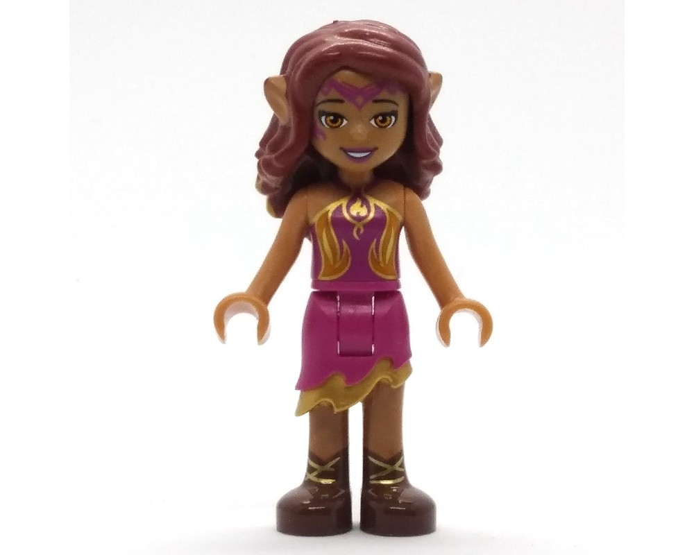 LEGO Set fig-001627 Azari Firedancer in Magenta and Gold Outfit ...