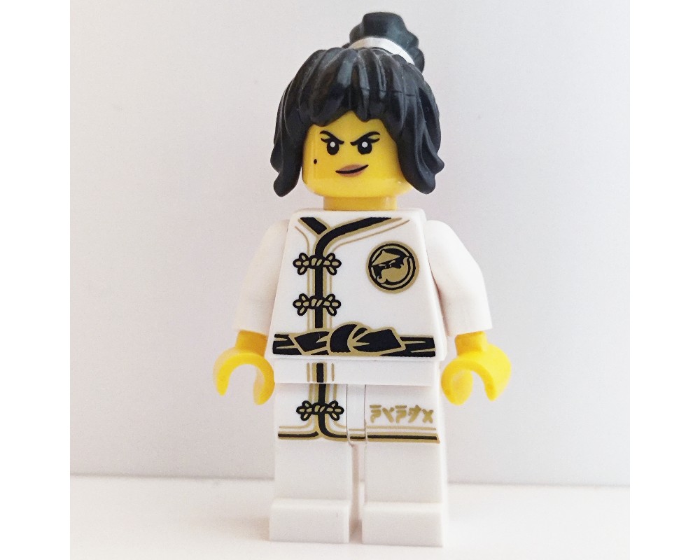 LEGO Set fig-001656 Nya in White Training Gi with Ponytail (CMF ...