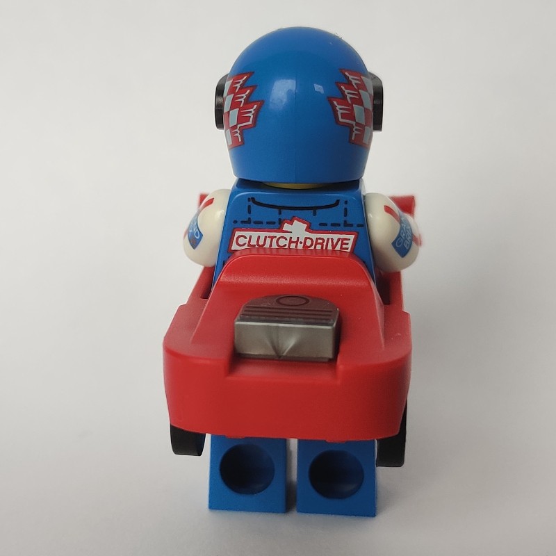 LEGO Set fig-001749 Race Car Guy (CMF) | Rebrickable - Build with LEGO