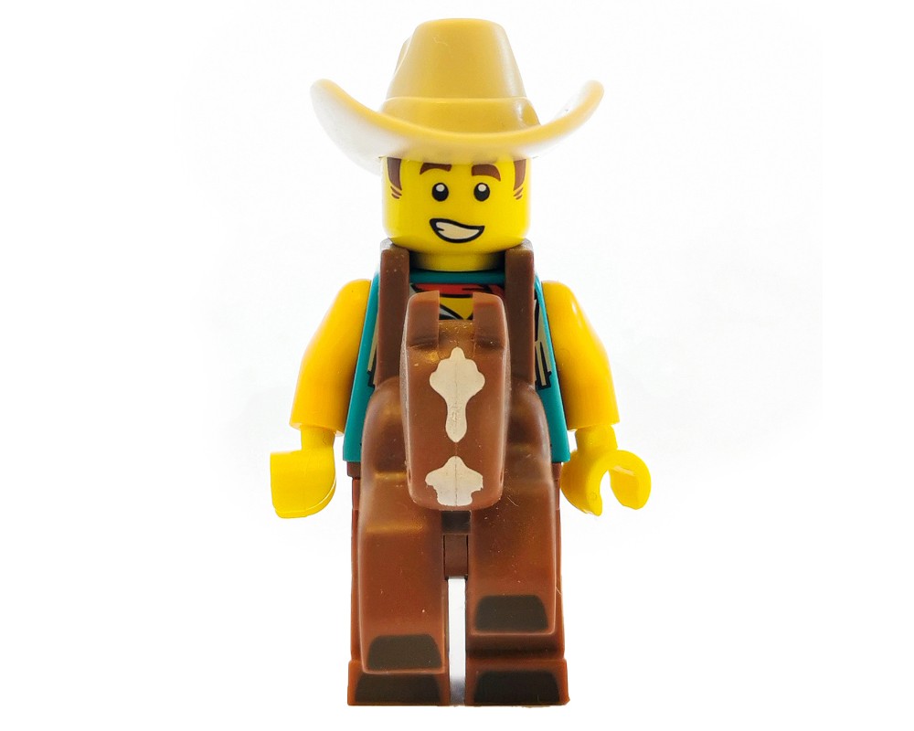 LEGO Set fig-001751 Cowboy Costume Guy | Rebrickable - Build with LEGO