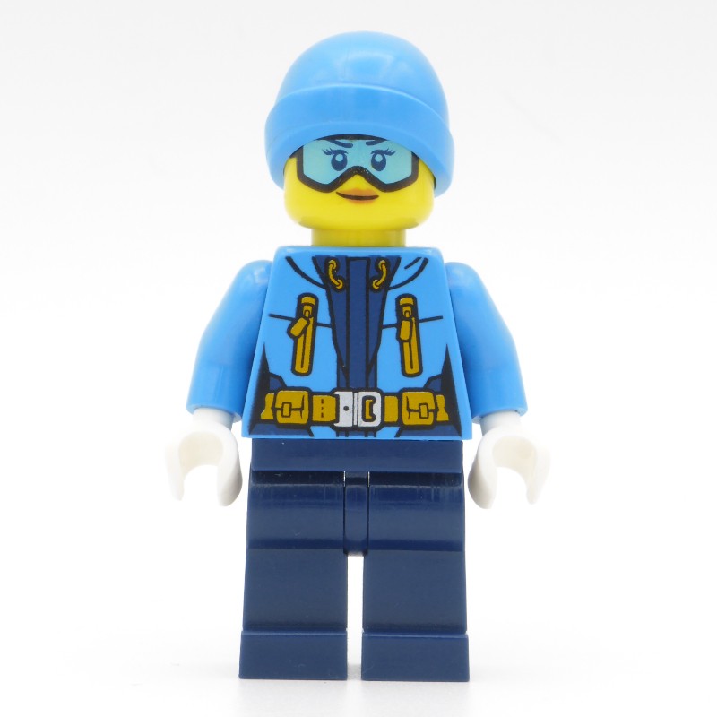 LEGO Set fig-001787 Arctic Explorer, Beanie Hat, Printed Goggles ...