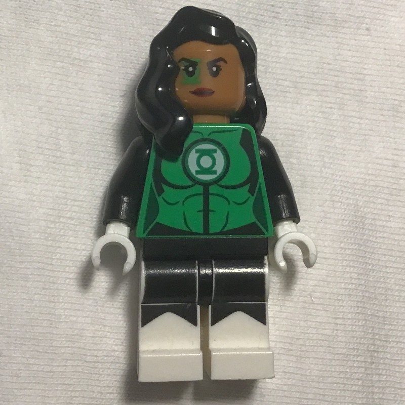 LEGO Set fig-001820 Green Lantern Jessica Cruz | Rebrickable - Build ...
