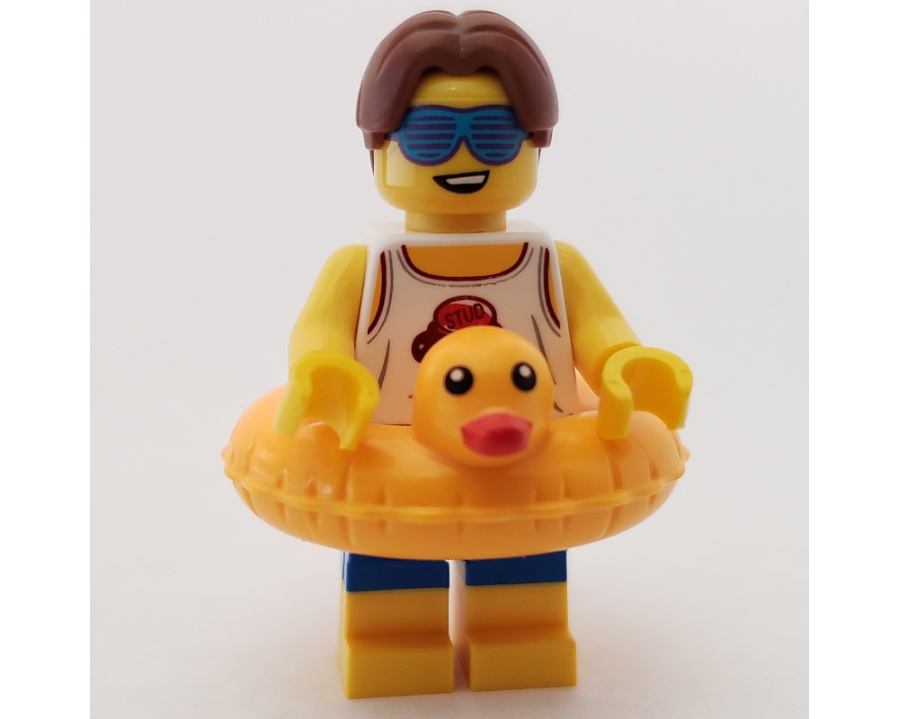 LEGO Set fig-001893 Beach Party Dude | Rebrickable - Build with LEGO