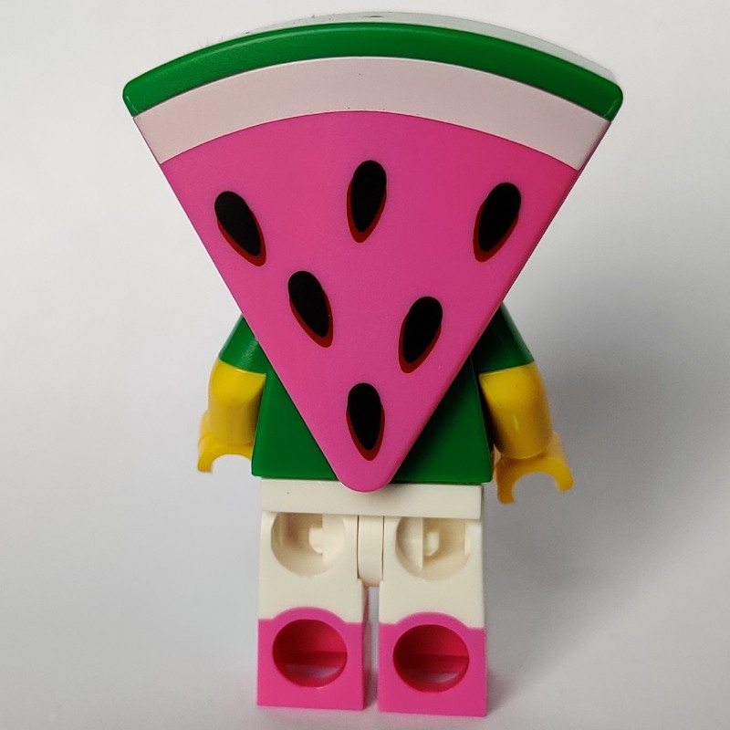 LEGO Set fig-001962 Watermelon Dude (CMF) | Rebrickable - Build with LEGO