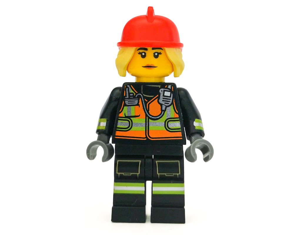 LEGO Set fig-002077 Fire Fighter (CMF) | Rebrickable - Build with LEGO