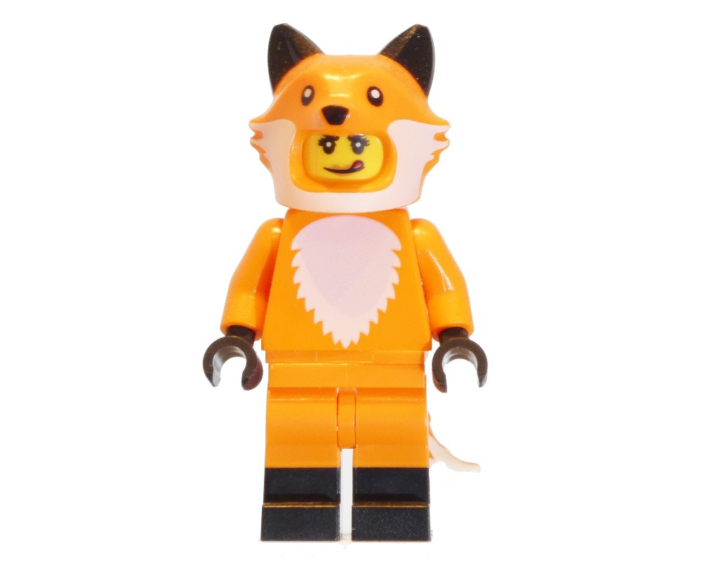 LEGO Set fig-002083 Fox Costume Girl | Rebrickable - Build with LEGO