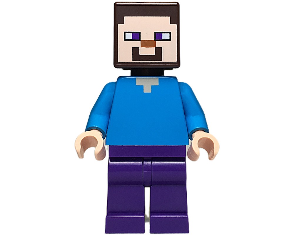 LEGO Set fig-002118 Steve | Rebrickable - Build with LEGO