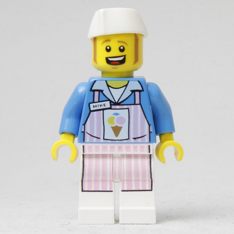 LEGO Set fig-002169 Ice Cream Mike | Rebrickable - Build with LEGO