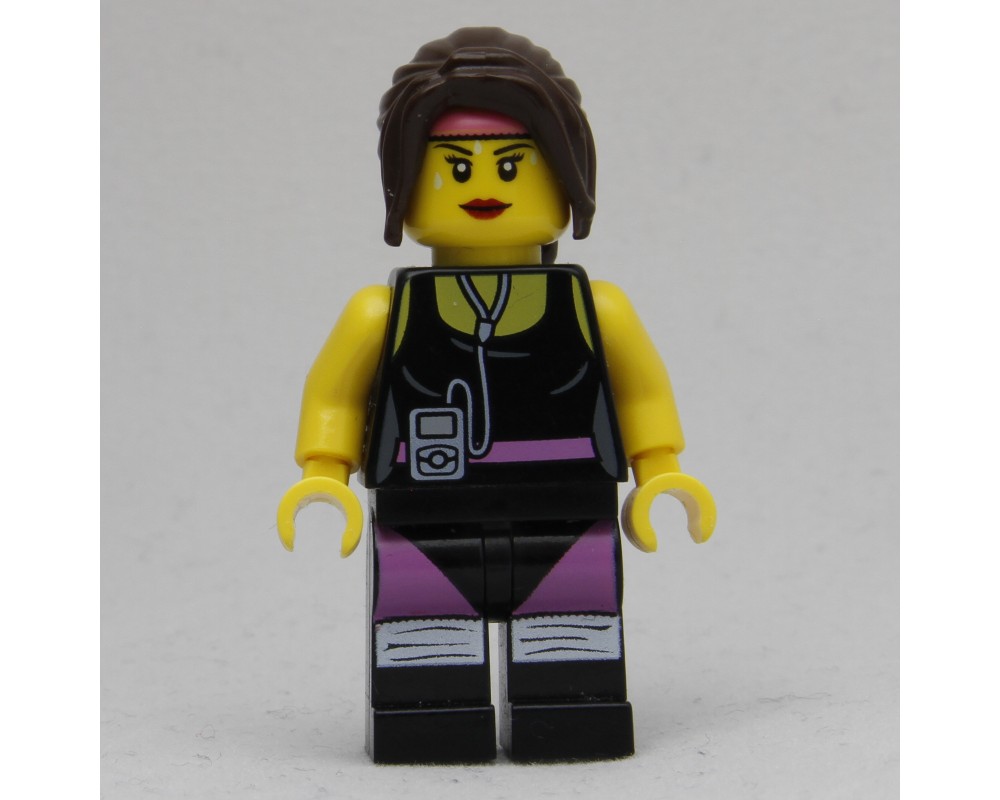 LEGO Set fig-002171 Cardio Carrie | Rebrickable - Build with LEGO
