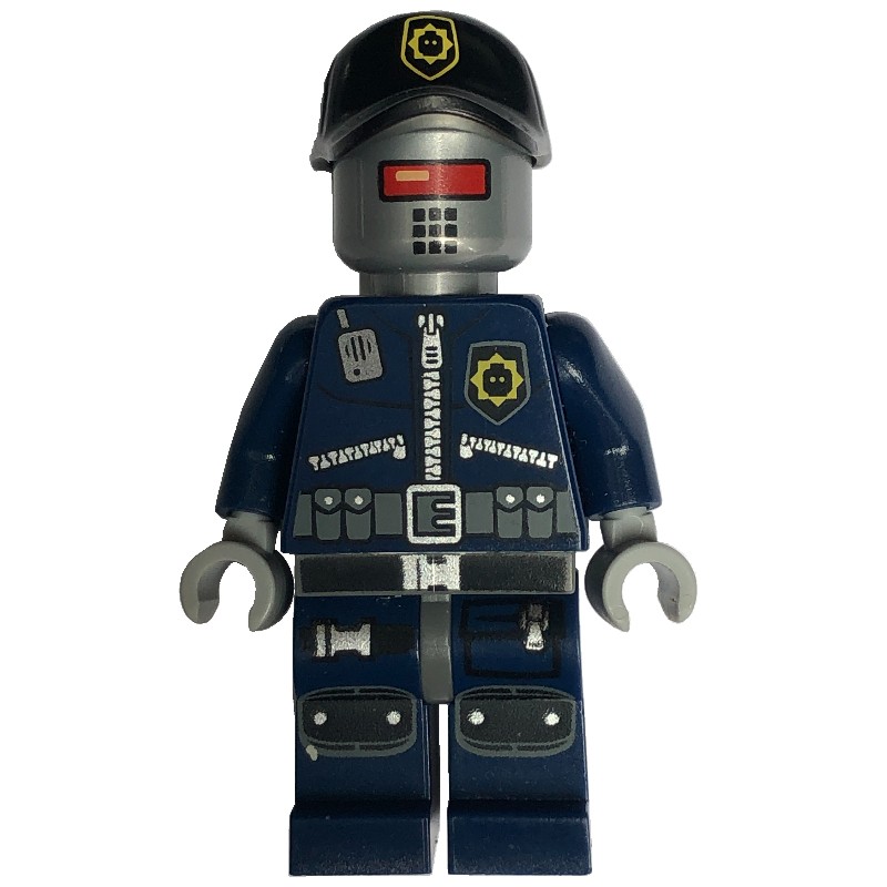 LEGO Set fig-002187 Robot Police, Cap (2014 The LEGO Movie ...
