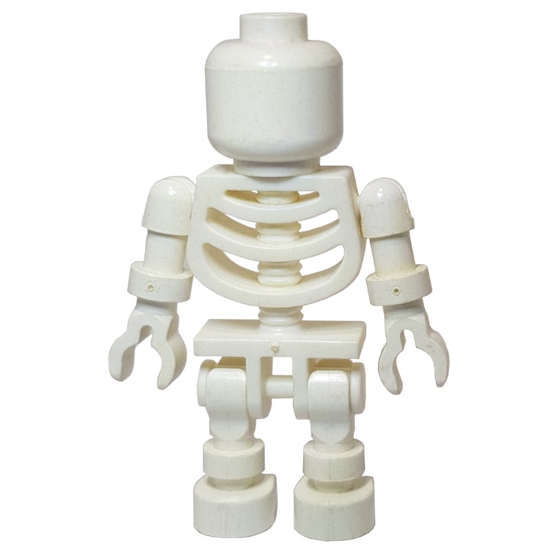 LEGO Set fig-002229 Skeleton, Standard Face, Ball Joint Arms (3626b ...