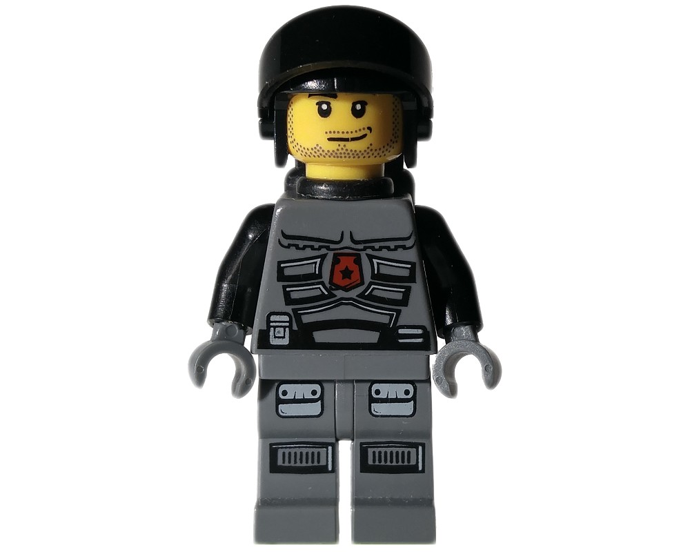 LEGO Set fig-002238 Space Police III - Officer | Rebrickable - Build ...