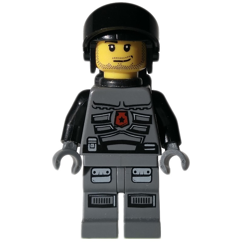 LEGO Set fig-002238 Space Police III - Officer | Rebrickable - Build ...