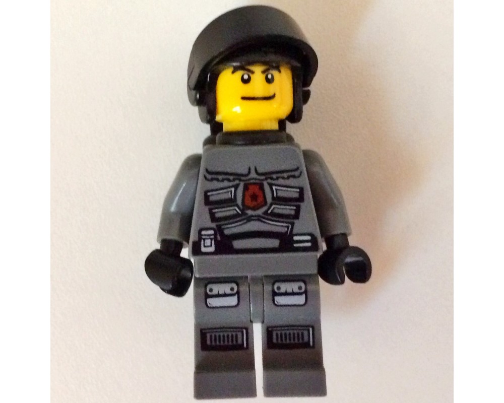 LEGO Set fig-002257 Space Police III - Officer | Rebrickable - Build ...