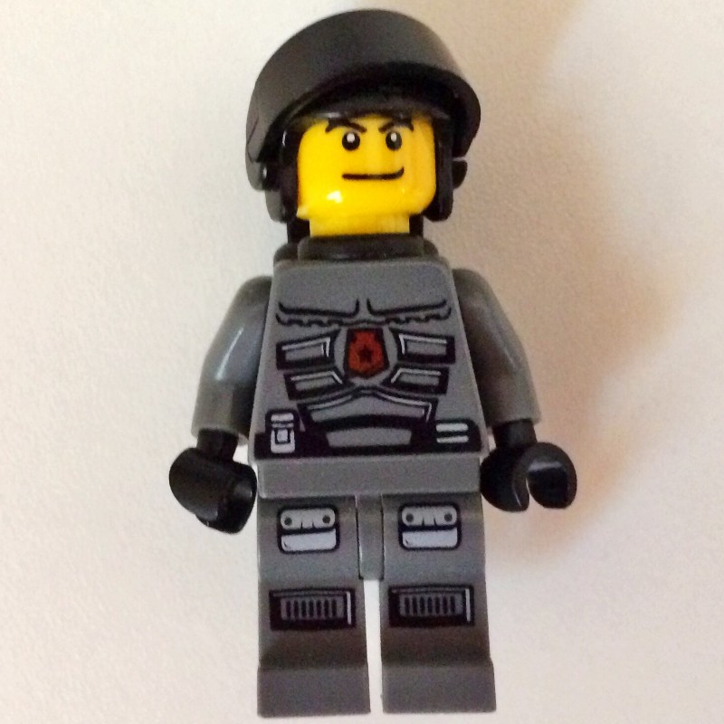 LEGO Set fig-002257 Space Police III - Officer (2009 Space ...