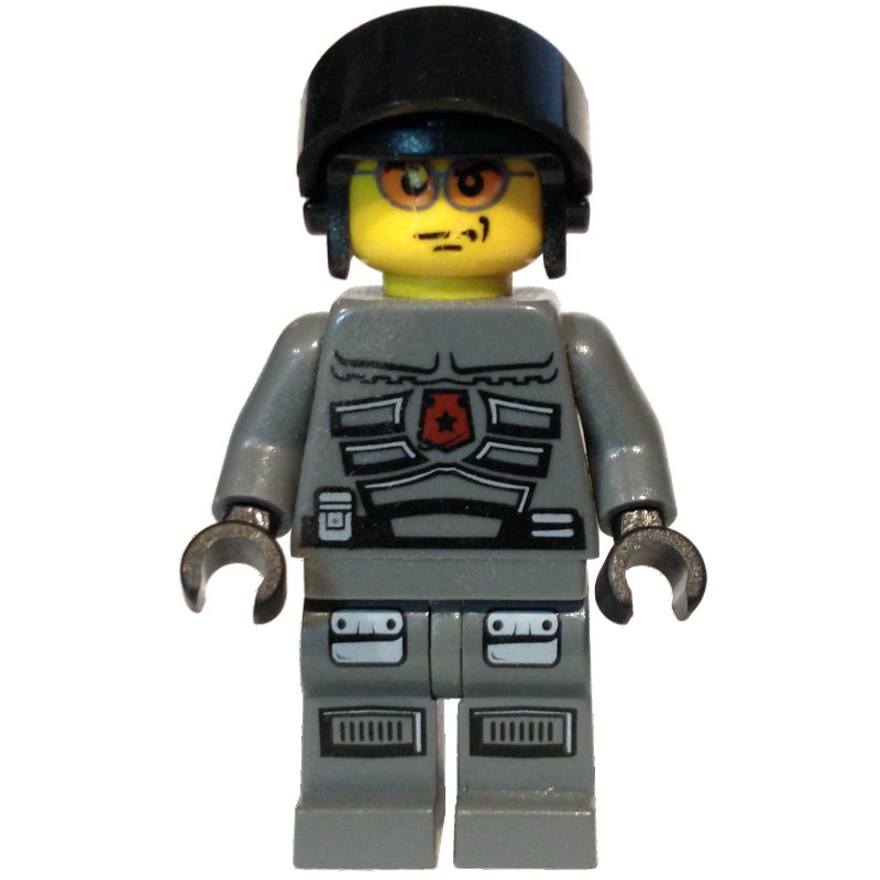 LEGO Set fig-002272 Space Police III - Officer | Rebrickable - Build ...