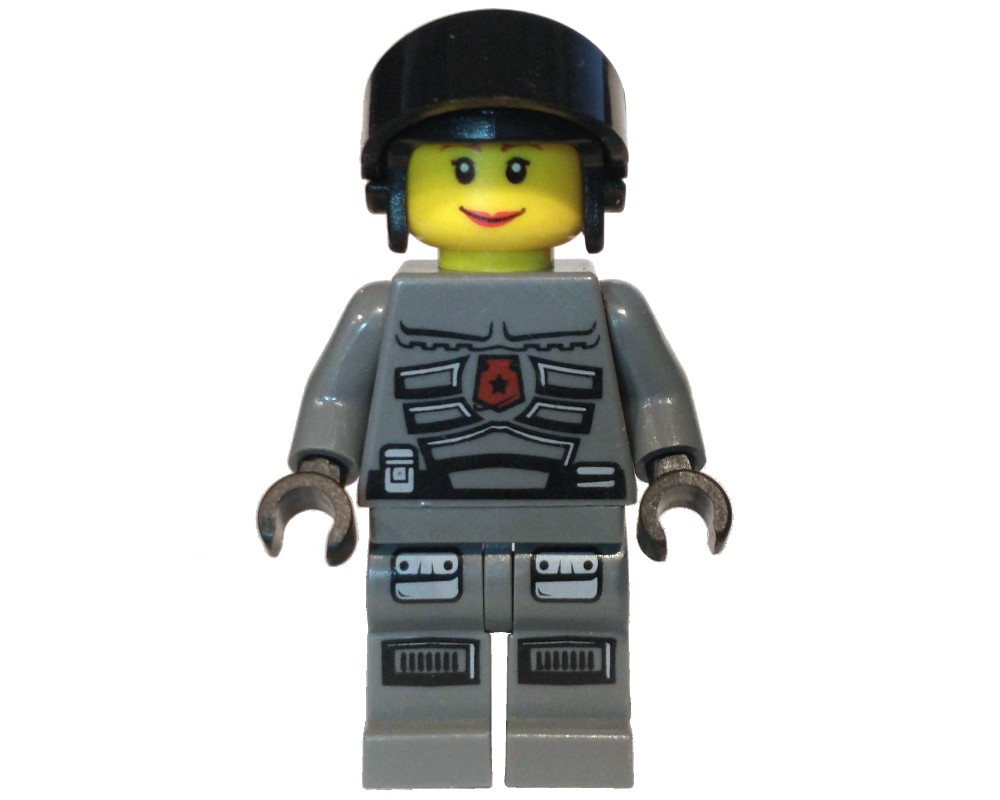 LEGO Set fig-002274 Space Police III - Officer | Rebrickable - Build ...