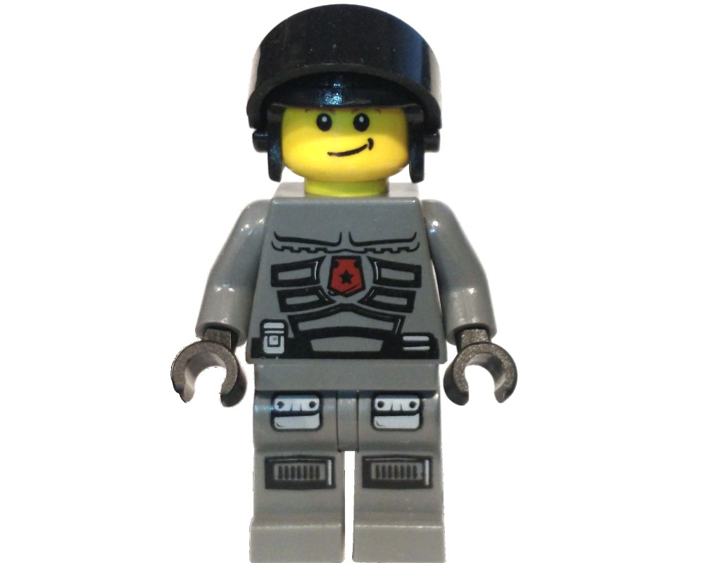 LEGO Set fig-002276 Space Police III - Officer | Rebrickable - Build ...