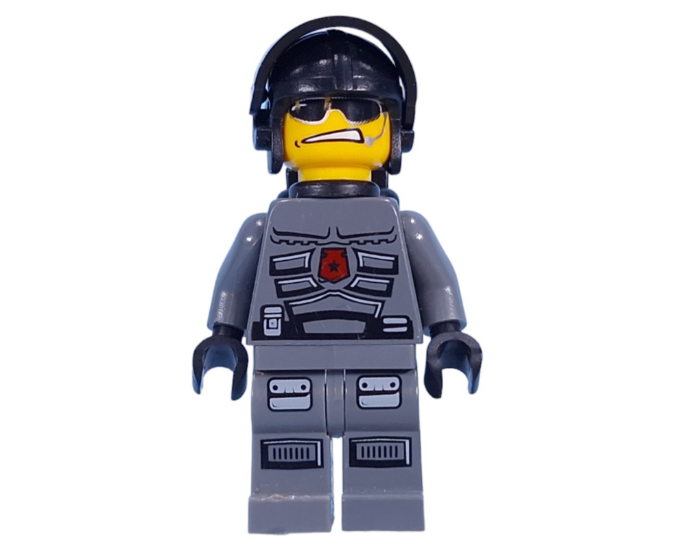LEGO Set fig-002277 Space Police III - Officer | Rebrickable - Build ...