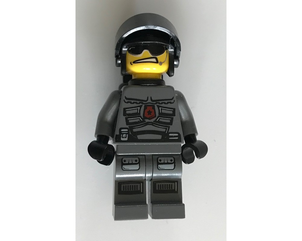 LEGO Set fig-002277 Space Police III - Officer | Rebrickable - Build ...