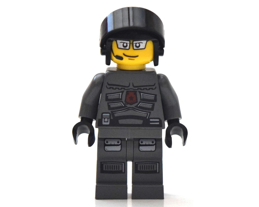 LEGO Set fig-002293 Space Police III - Officer | Rebrickable - Build ...