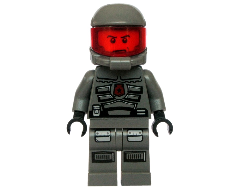 LEGO Set fig-002299 Space Police III - Officer | Rebrickable - Build ...