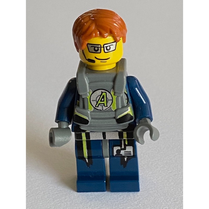LEGO Set fig-002304 Agent Fuse with Body Armor | Rebrickable - Build ...