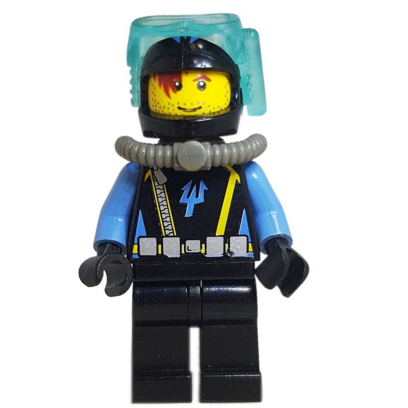 LEGO Set fig-002310 Aquaraider Diver | Rebrickable - Build with LEGO