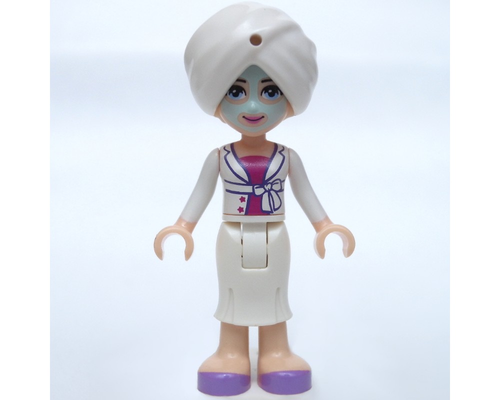 LEGO Set fig-002362 Sophie - Face Mask, White Robe | Rebrickable ...