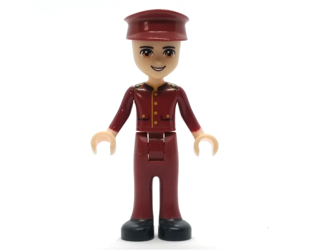 LEGO Set fig-002382 Nate - Dark Red Piccolo | Rebrickable - Build with LEGO