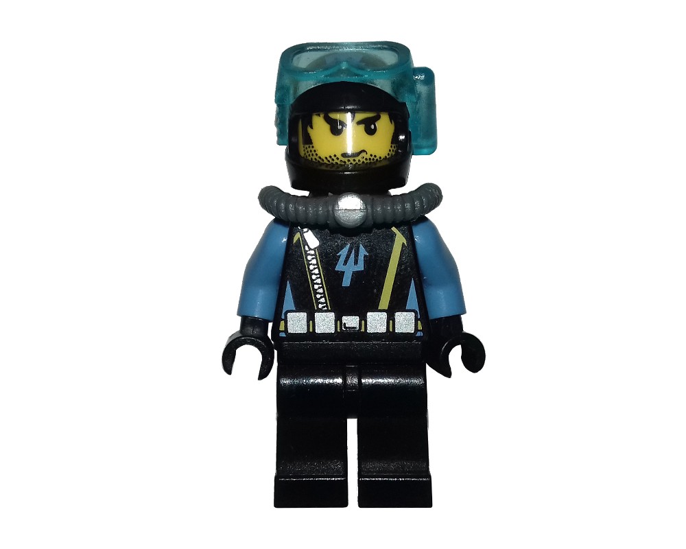 LEGO Set fig-002434 Aquaraider Diver 8 | Rebrickable - Build with LEGO