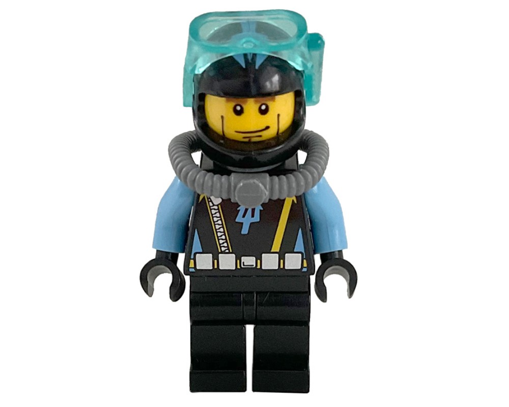 LEGO Set fig-002436 Aquaraider Diver 7 | Rebrickable - Build with LEGO