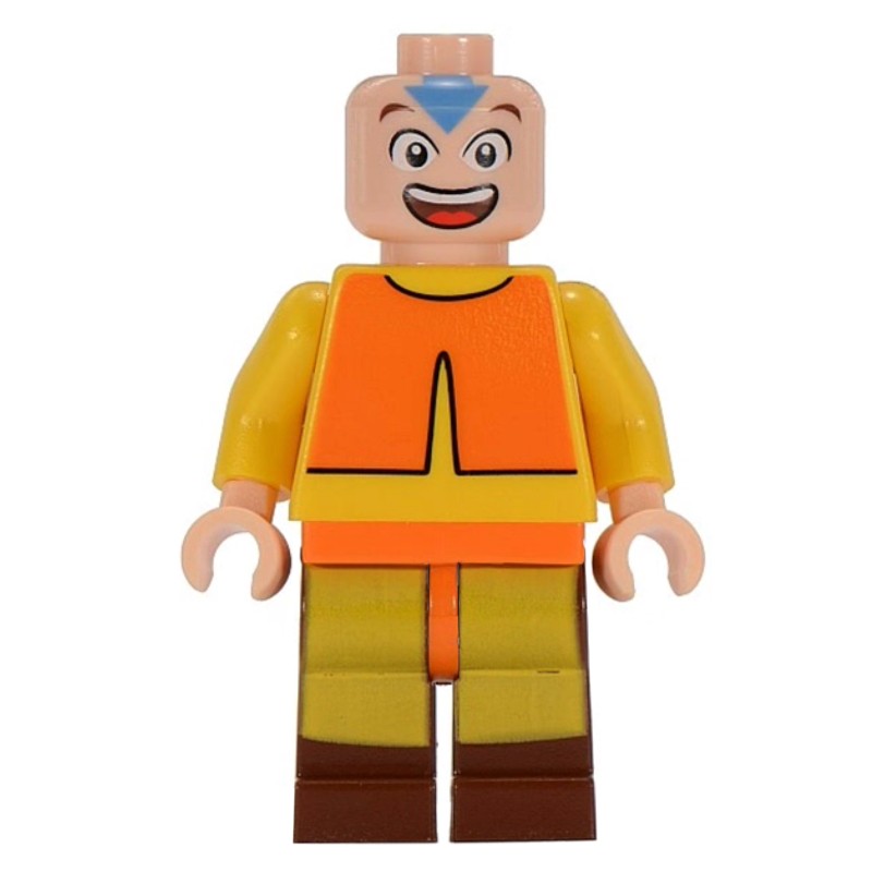 LEGO Set fig-002460 Aang | Rebrickable - Build with LEGO