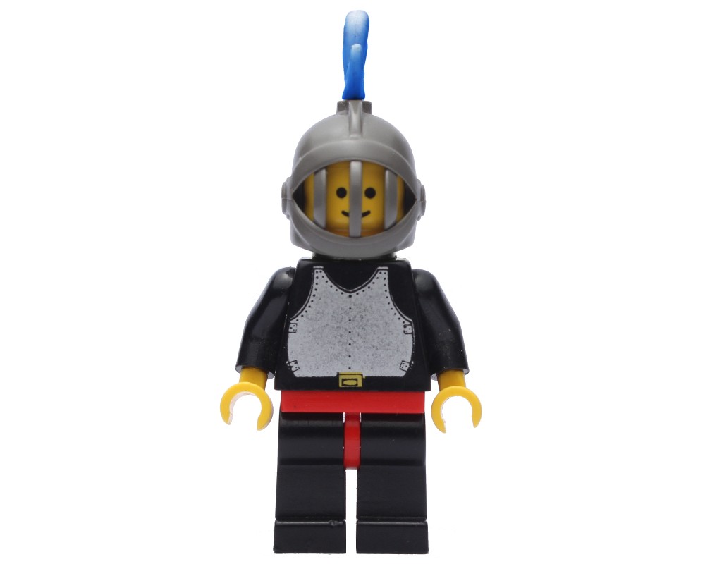LEGO Set fig-002478 Knight (Breastplate on Black) - Black Legs, Dark ...