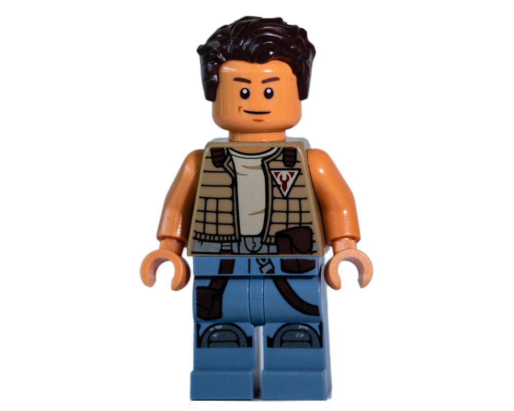 LEGO Set fig-002558 Zander, Dark Tan Jacket | Rebrickable - Build with LEGO