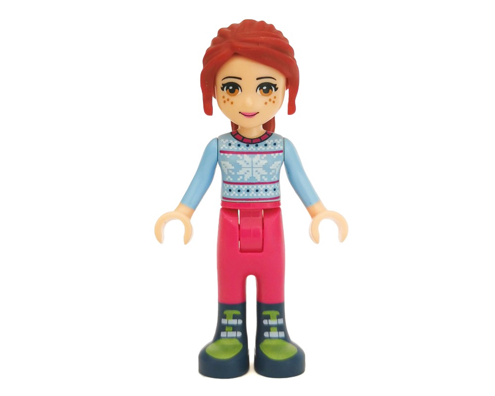 LEGO Set fig-002607 Mia - Bright Light Blue Sweater, Magenta Trousers ...