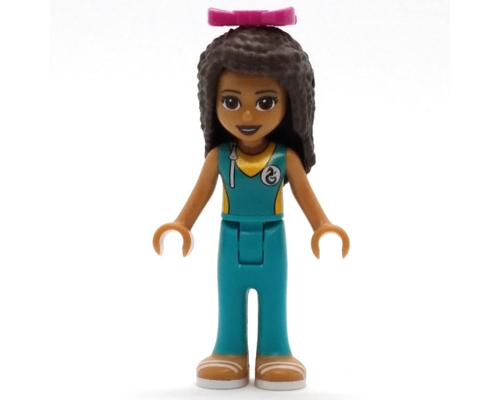 LEGO Set fig-002673 Andrea - Dark Turquoise Wet Suit | Rebrickable ...