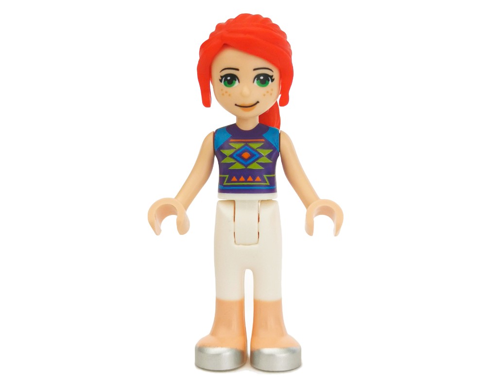 LEGO Set fig-002676 Mia - Dark Purple Top, White Trousers | Rebrickable ...