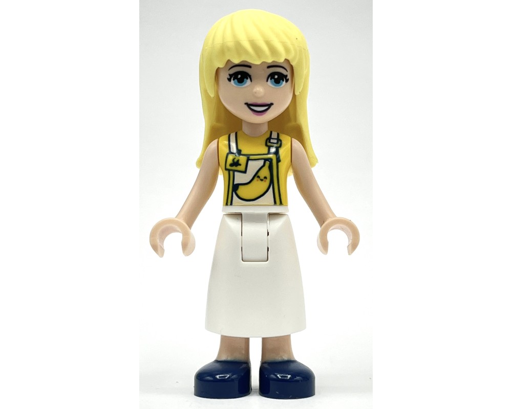 LEGO Set fig-002701 Stephanie - Yellow Top, White Apron | Rebrickable ...