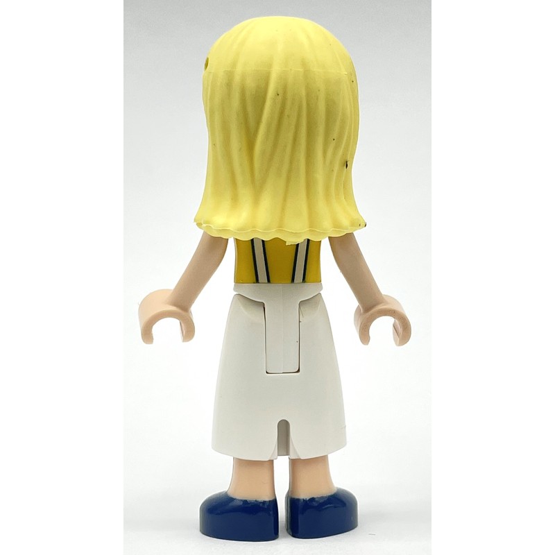 LEGO Set fig-002701 Stephanie - Yellow Top, White Apron | Rebrickable ...