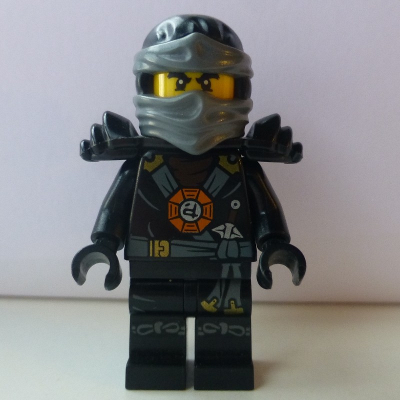 LEGO Set fig-002711 Cole in Deepstone Shoulder Armor (Possession ...