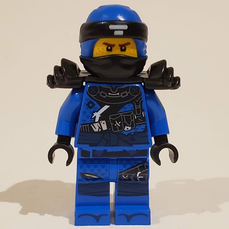 LEGO Set fig-002803 Jay with Shoulder Armor (Hunted) | Rebrickable ...