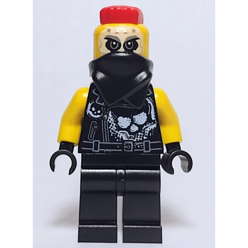 LEGO Set fig-002810 Chopper Maroon (2018 Ninjago) | Rebrickable - Build ...
