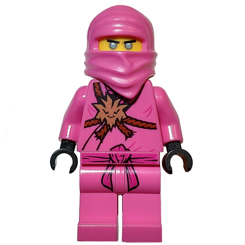 LEGO Set fig-002839 Zane / Avatar Zane Pink | Rebrickable - Build with LEGO