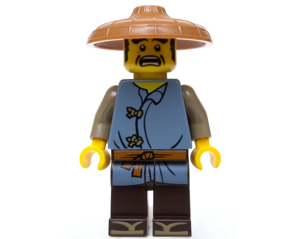 LEGO Set fig-002876 Ray with Conical Hat | Rebrickable - Build with LEGO