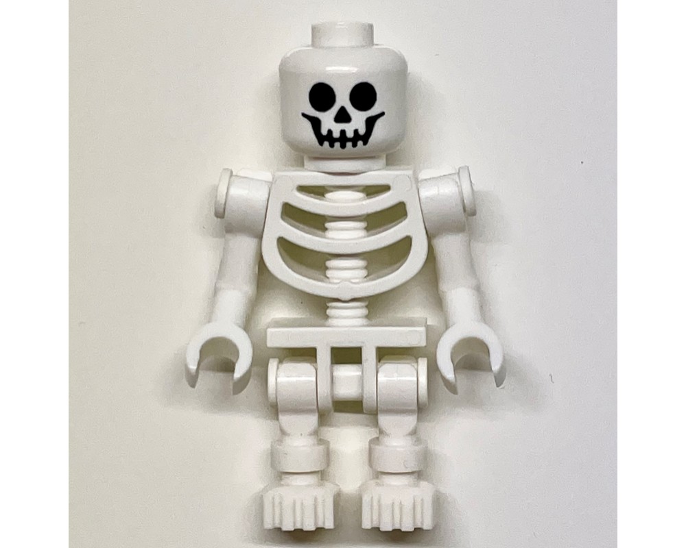 LEGO Set fig-002892 Skeleton, Standard Face, Bent Arms, Vertical Hand ...