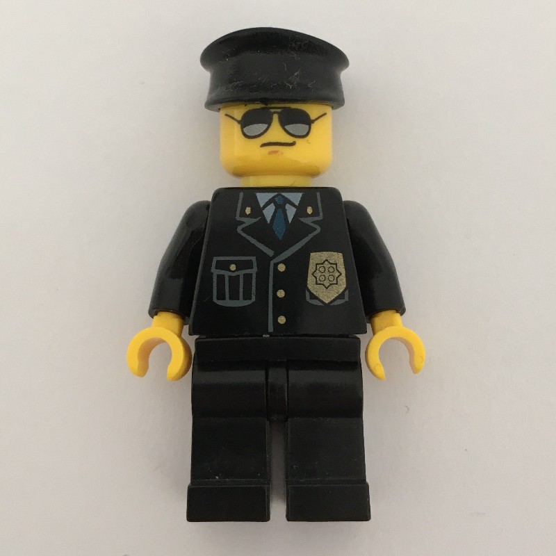 LEGO Set fig-002970 Prison Guard | Rebrickable - Build with LEGO