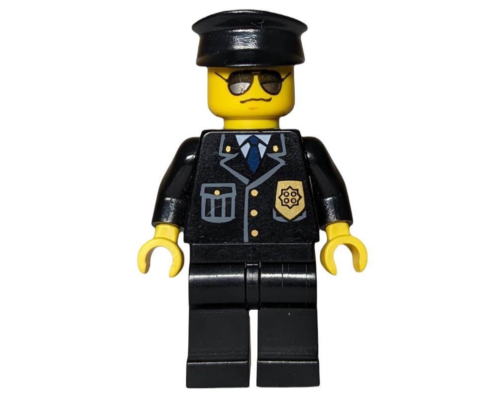 LEGO Set fig-002970 Prison Guard | Rebrickable - Build with LEGO
