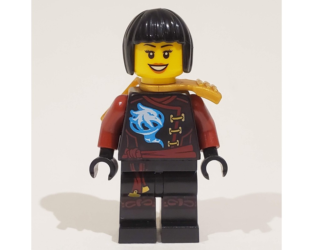 LEGO Set fig-003046 Nya with Bob Hair (Skybound) | Rebrickable - Build ...