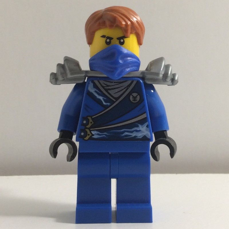 LEGO Set fig-003058 Jay in Techno Robes Outfit with Shoulder Armor ...